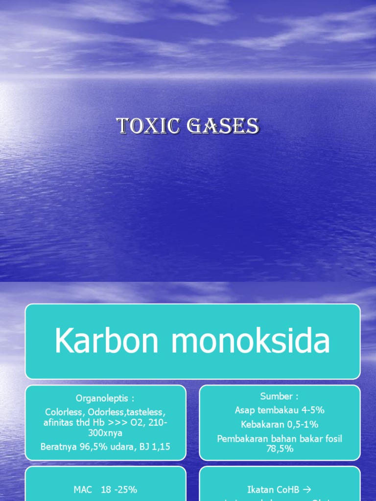 Toxic Gases | PDF | Bleach | Chlorine