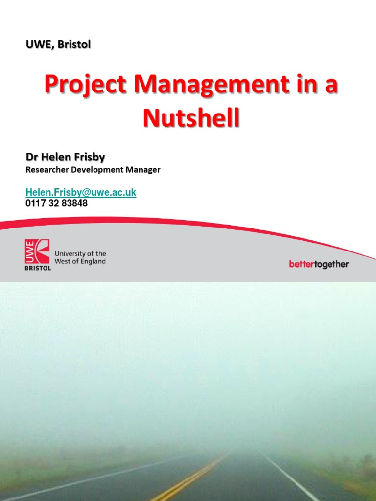PM in A Nutshell PDF | PDF | Project Management | Business