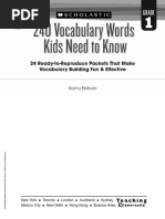 Wonders Grade 1 Grammar - Workbook | PDF