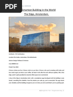 The Edge: A Model of Sustainable Offices | PDF | Innovation | Lighting