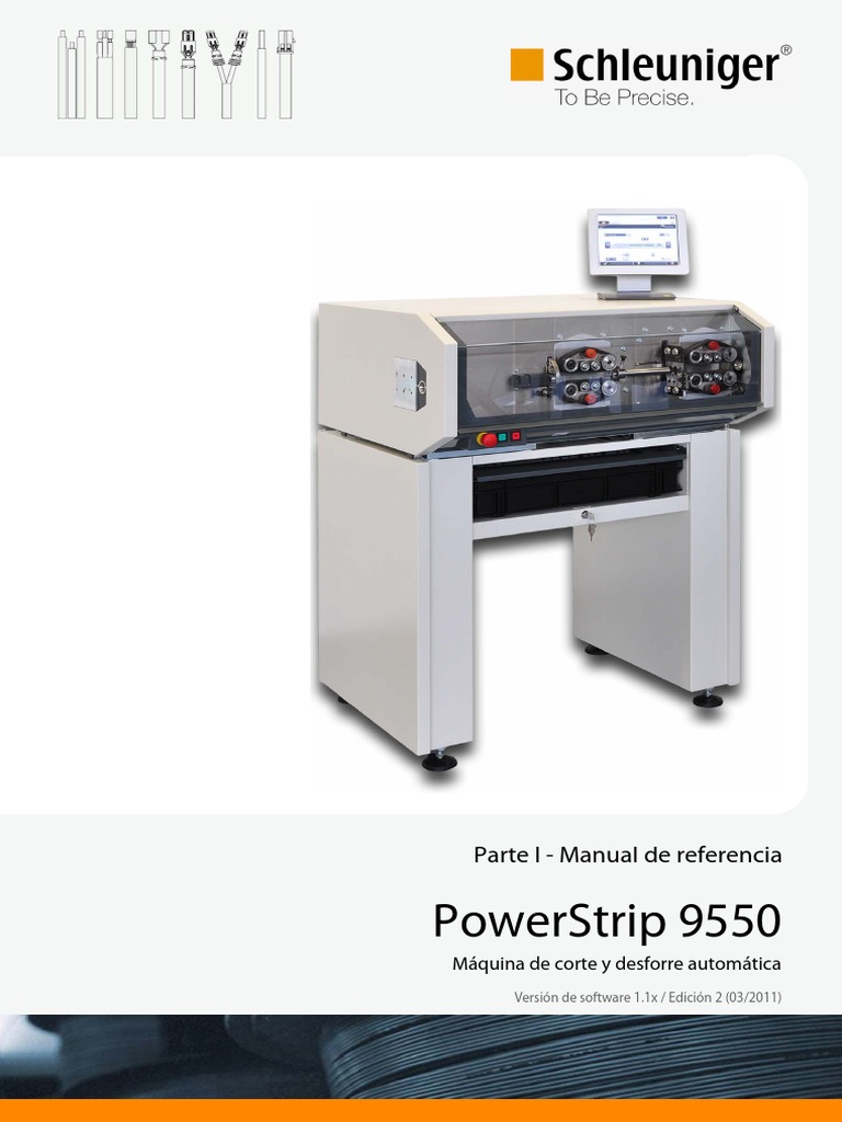 Schleuniger PS 9550 MR ES A4 V2 | Ingeniería Informática | Software