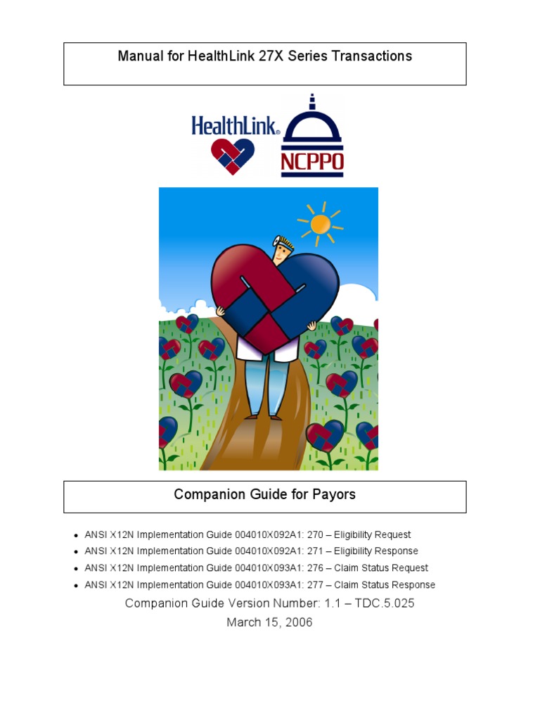 270 Transaction Guide | PDF | Health Insurance Portability And ...