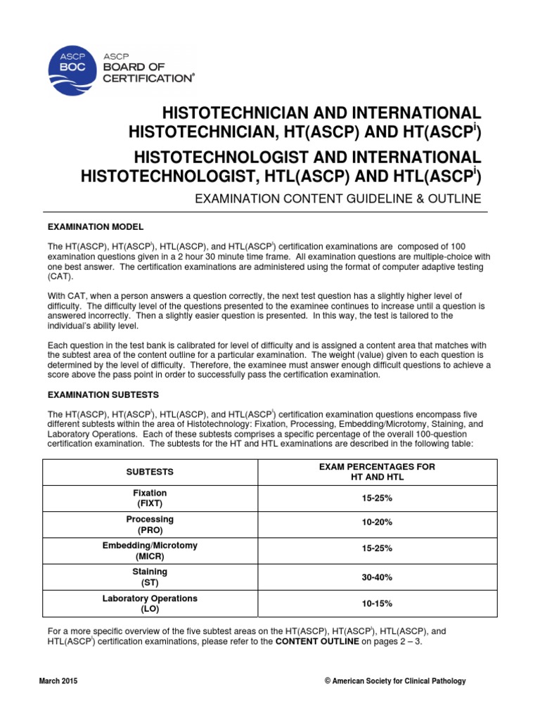 ASCP - International.pdf | Fixation (Histology) | Staining