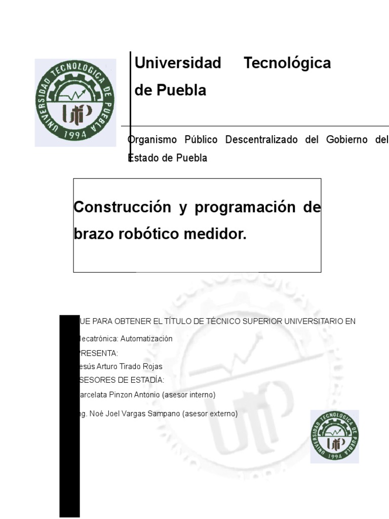 Reporte | PDF | Robot | Robótica