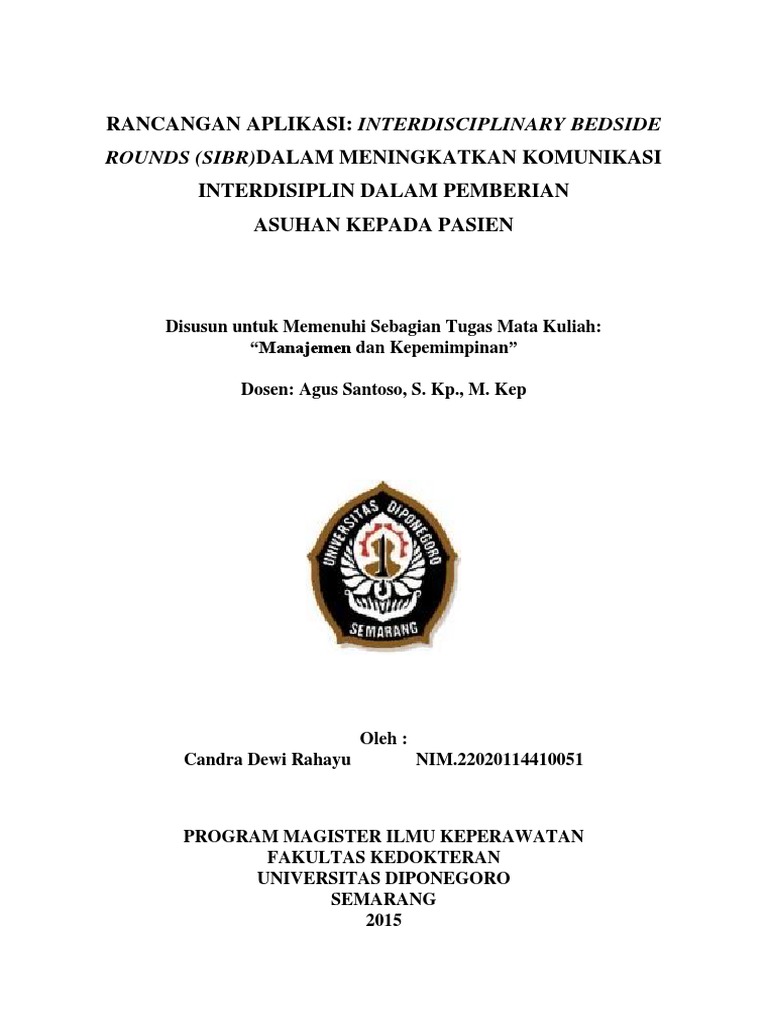 SIBR: Meningkatkan Komunikasi Medis | PDF