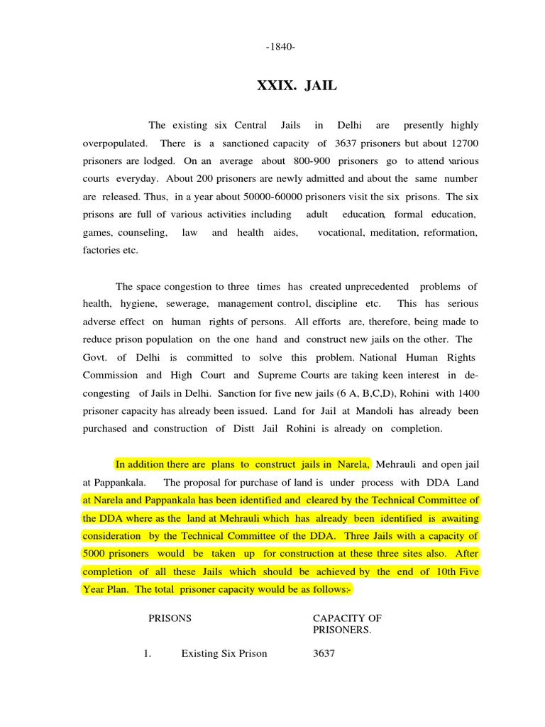 Jail | PDF | Prison | Government