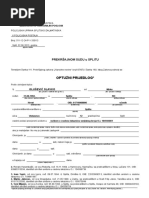 POTVRDA O Aktivnostima Vozaca | PDF