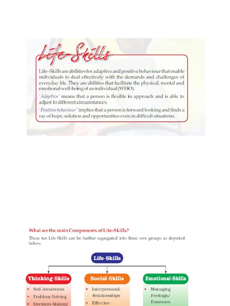 Life Skills | PDF