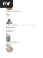Dome Formulas | PDF