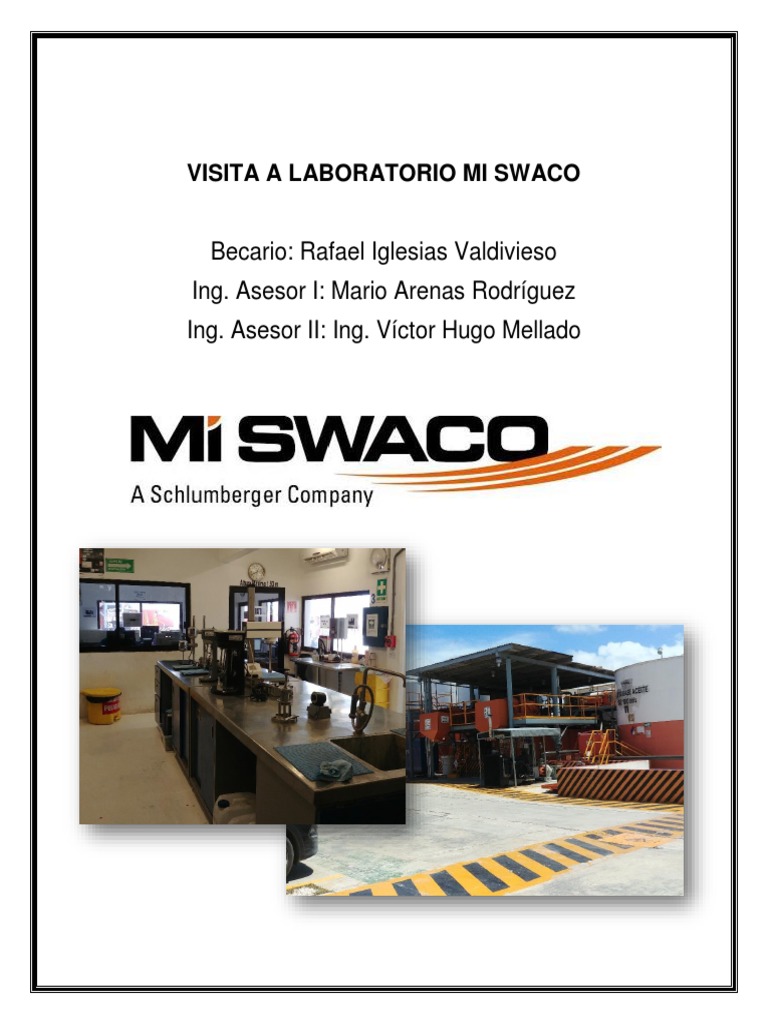 Practica de Laboratorio Mi Swaco | PDF | Filtración | Viscosidad