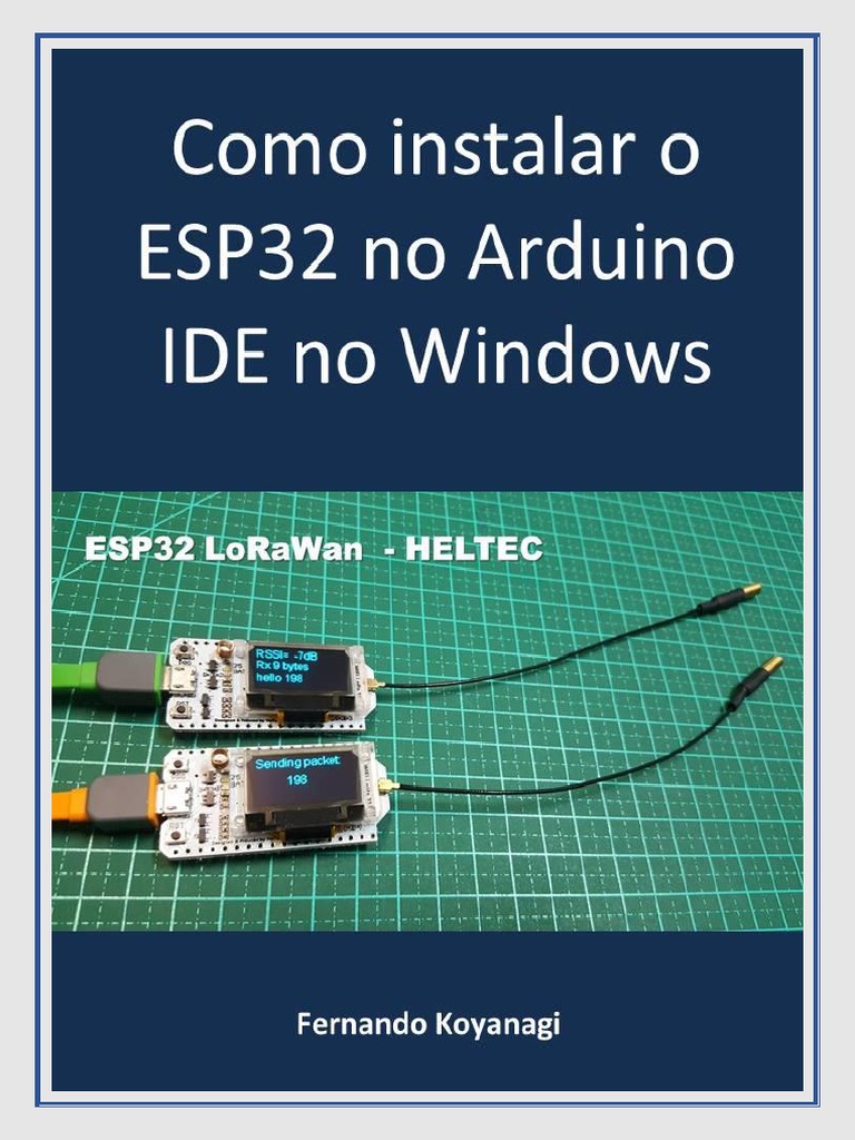 Instale Esp32 E Esp8266 No Arduino Ide Pdf Arduino Microsoft Windows 