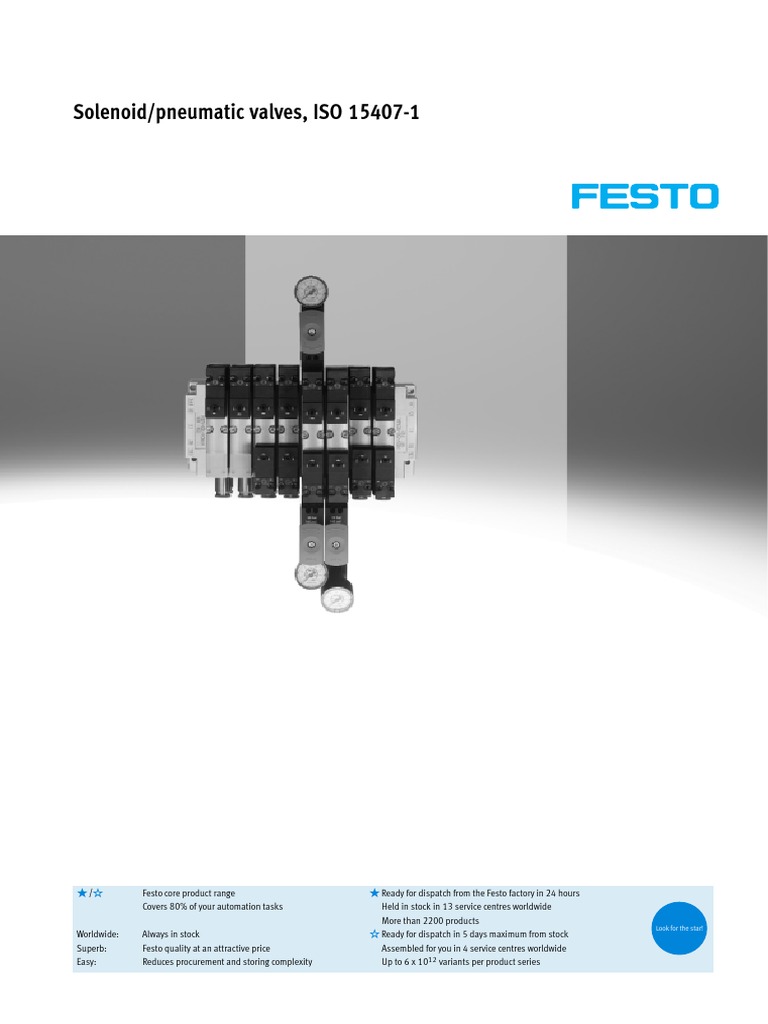 Norma ISO 15407-1 Electroválvulas y Válvulas Neumáticas PDF | Download ...