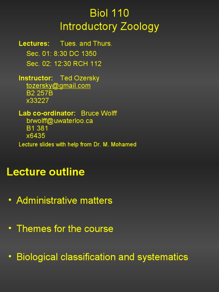 Intro-Online Version | PDF | Taxa | Biology