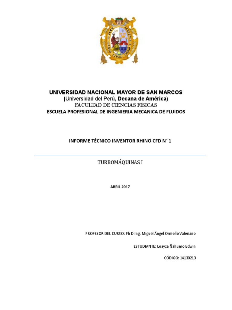 Informe CFD1 | PDF | Autodesk | Software