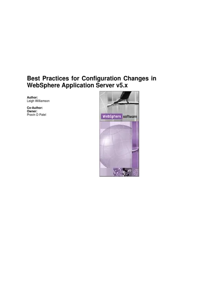 WSAS V5.x Best Practices For Configuration Changes | PDF | Domain Name ...