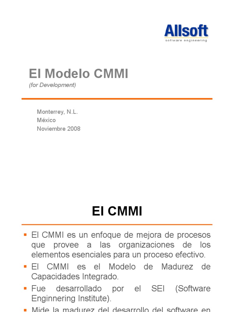 El Modelo CMMI | PDF