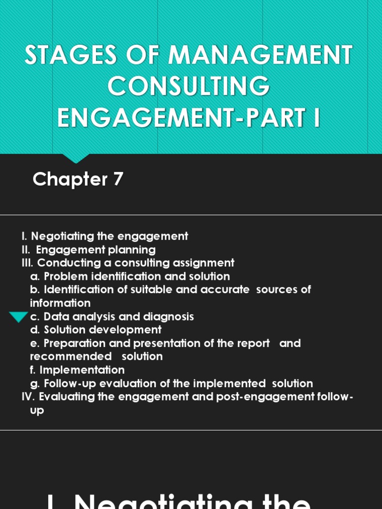 Stages of Management Consulting Engagement-Part I | PDF