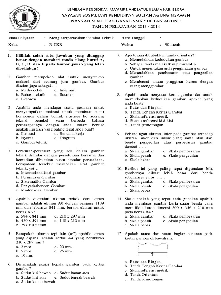 Soal UUS GamTek | PDF