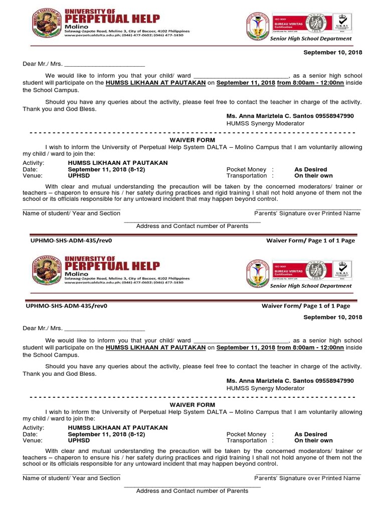 Poster Slogan Making Waiver PDF | PDF | Career & Growth | Social Science