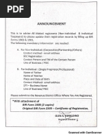 Authorization Letter - BIR | PDF