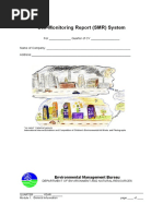 SMR Form - Self-Monitoring Report | PDF | Wastewater | Waste Management