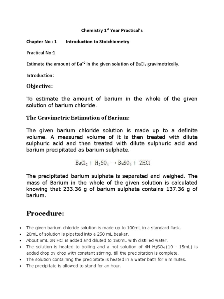 Chemistry 1st Year & 2nd Practicals | PDF | Analytical Chemistry | Materials