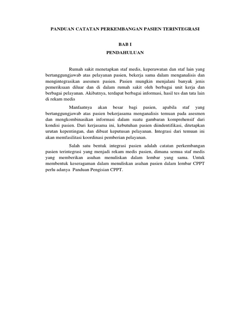 Panduan CPPT PDF | PDF