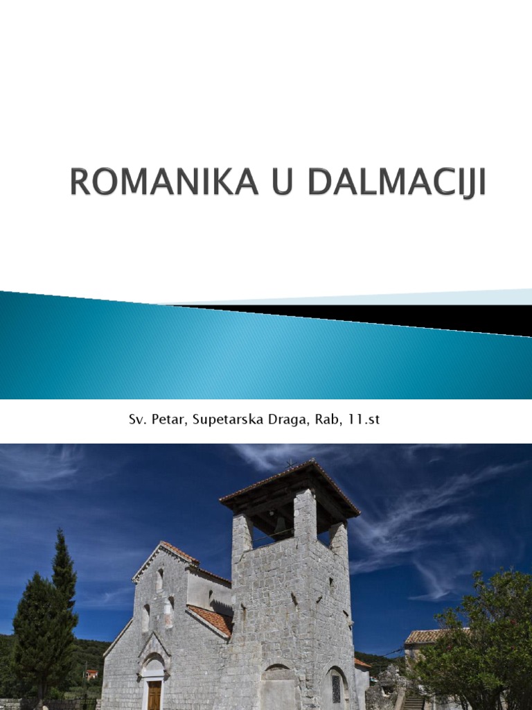 Romanika U Dalmaciji | PDF