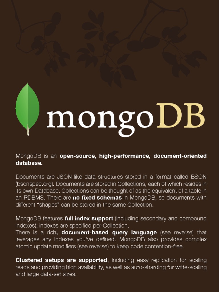 Mongodb QRC Queries | PDF | Mongo Db | Database Index Mongodb QRC Queries | PDF | Mongo Db | Database Index
