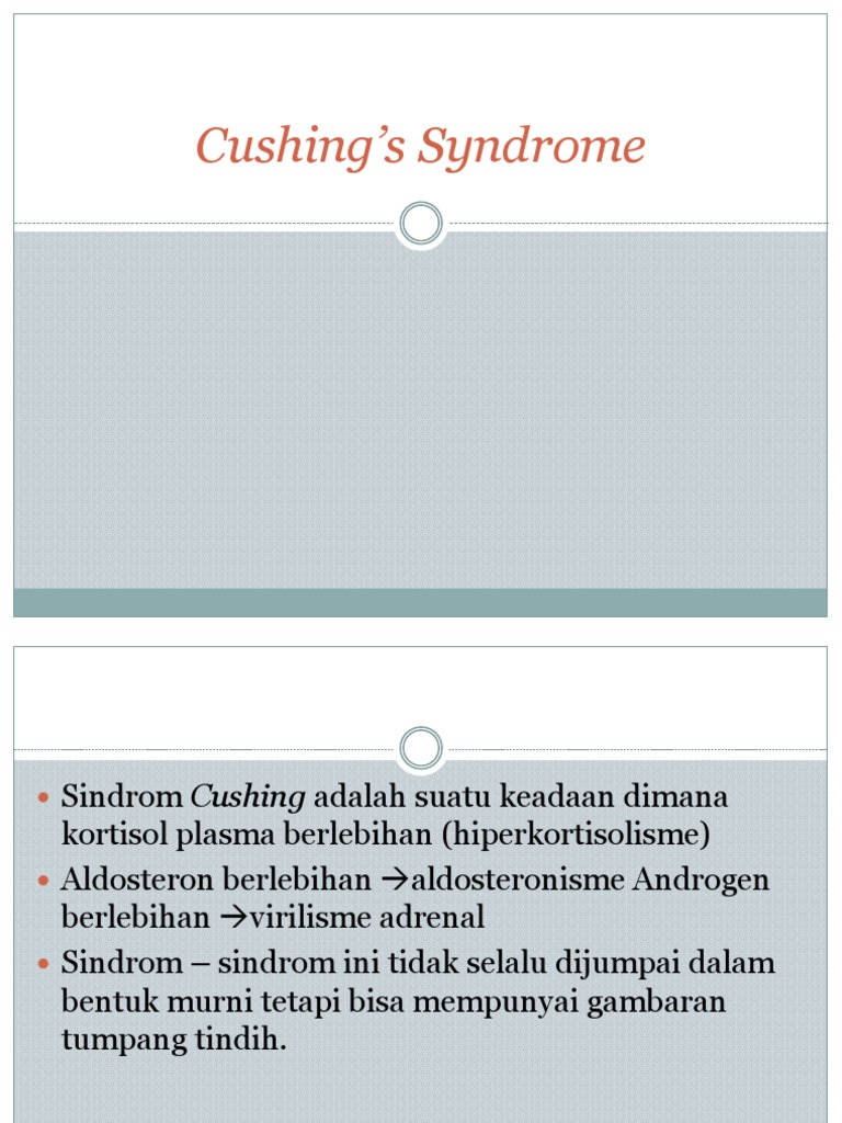 Chusing Syndrome | PDF