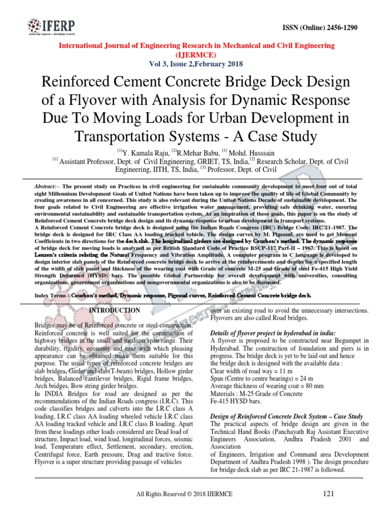 Bridge Deck Design | PDF | Bending | Concrete