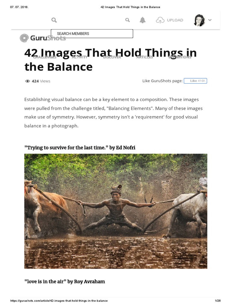 42 Images That Hold Things in The Balance | PDF