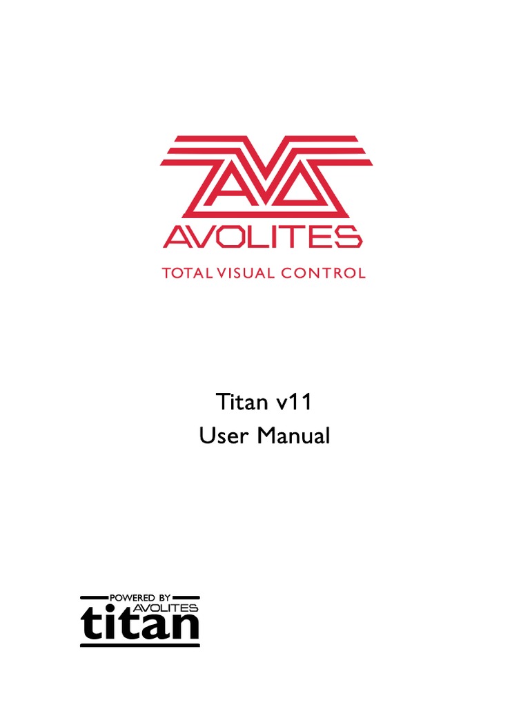 Titan v11 User Manual Overview | PDF | Computer Keyboard | Command Line ...