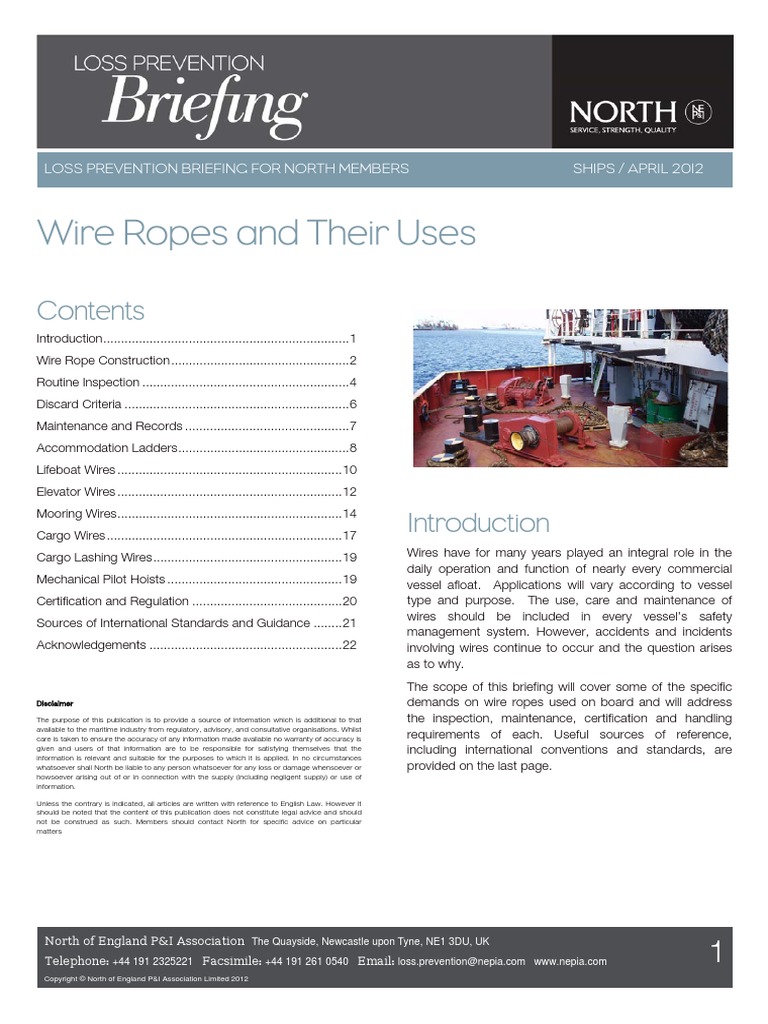 Wire Ropes | PDF | Rope | Wire