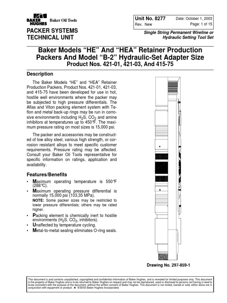 Baker Hughes Packer Catalog Pdf - Catalog Library