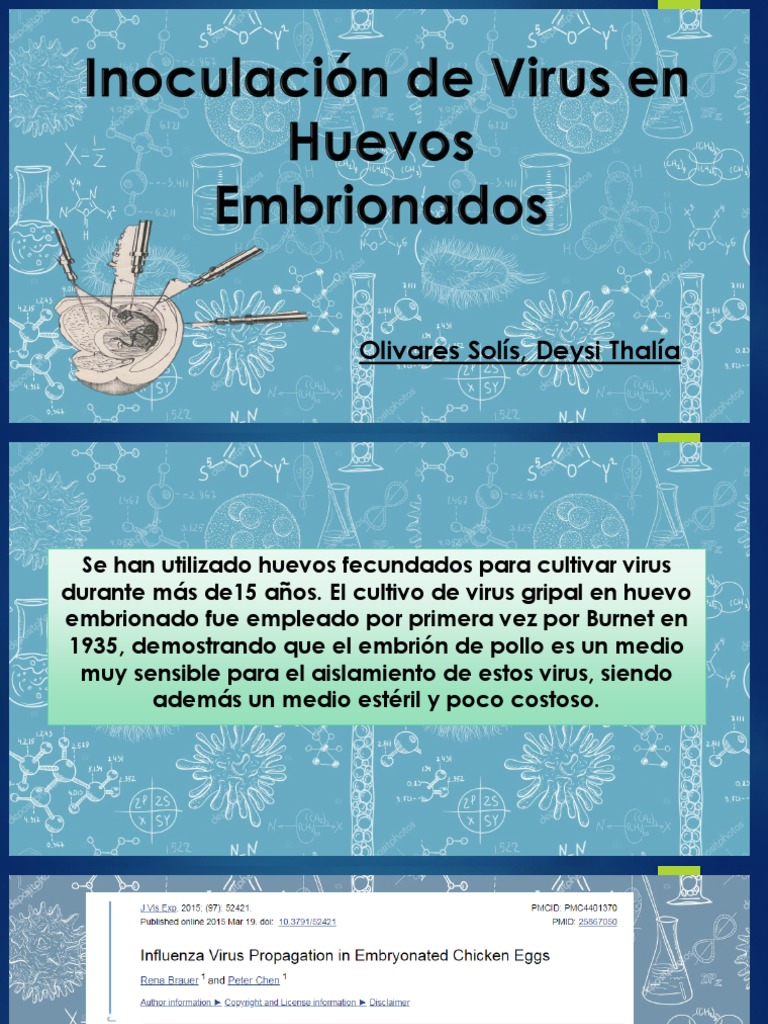 Inoculacion de Virus | PDF | Vacunas | Virus