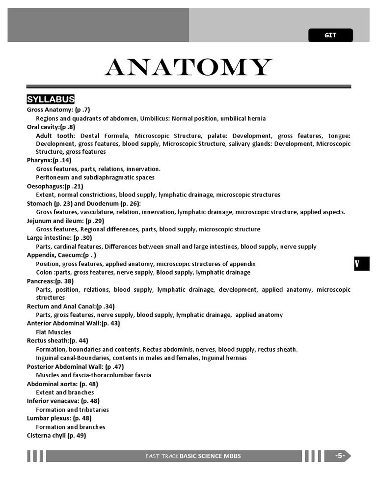 Anatomy-1 PDF | PDF | Tongue | Peritoneum