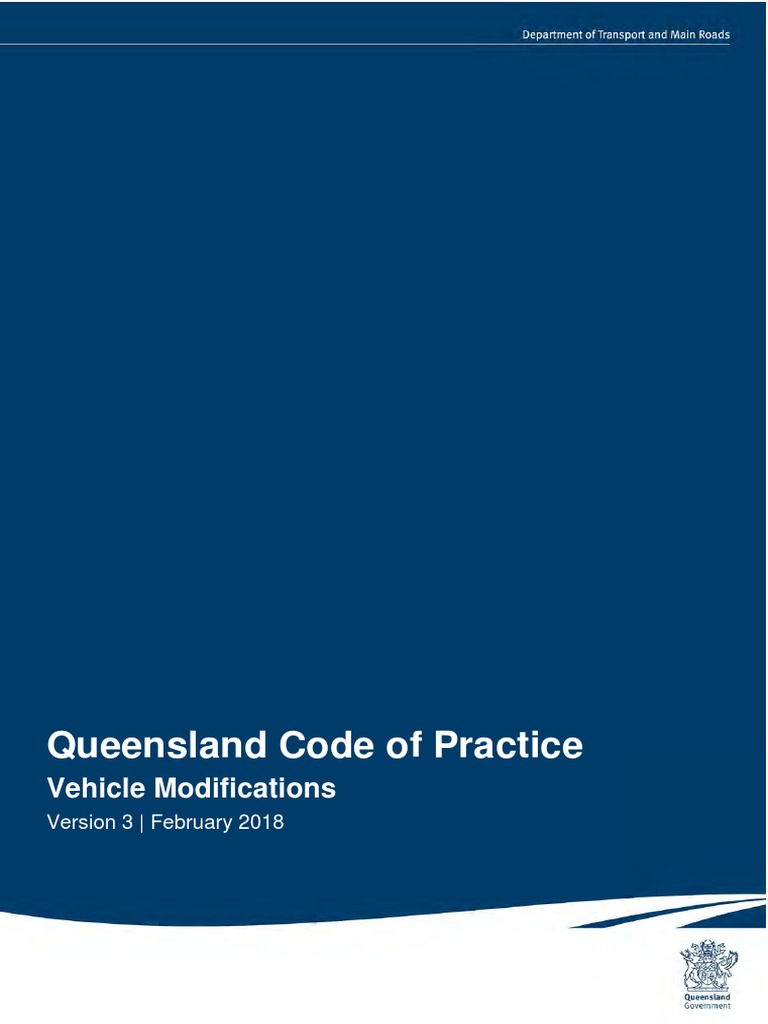 Queensland Code of Practice | PDF | Wheelchair | Vehicles