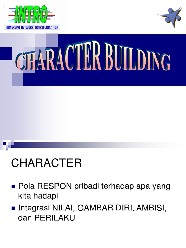 Character Building | PDF