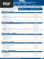 8 Week Bodybuilder Trainer | PDF | Weight Training | Physical Exercise