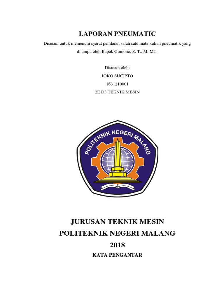 LAPORAN PRAKTIKUM Pneumatik Pak Gum Fix 1 | PDF
