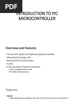 PIC Microcontroller | PDF | Microcontroller | Central Processing Unit