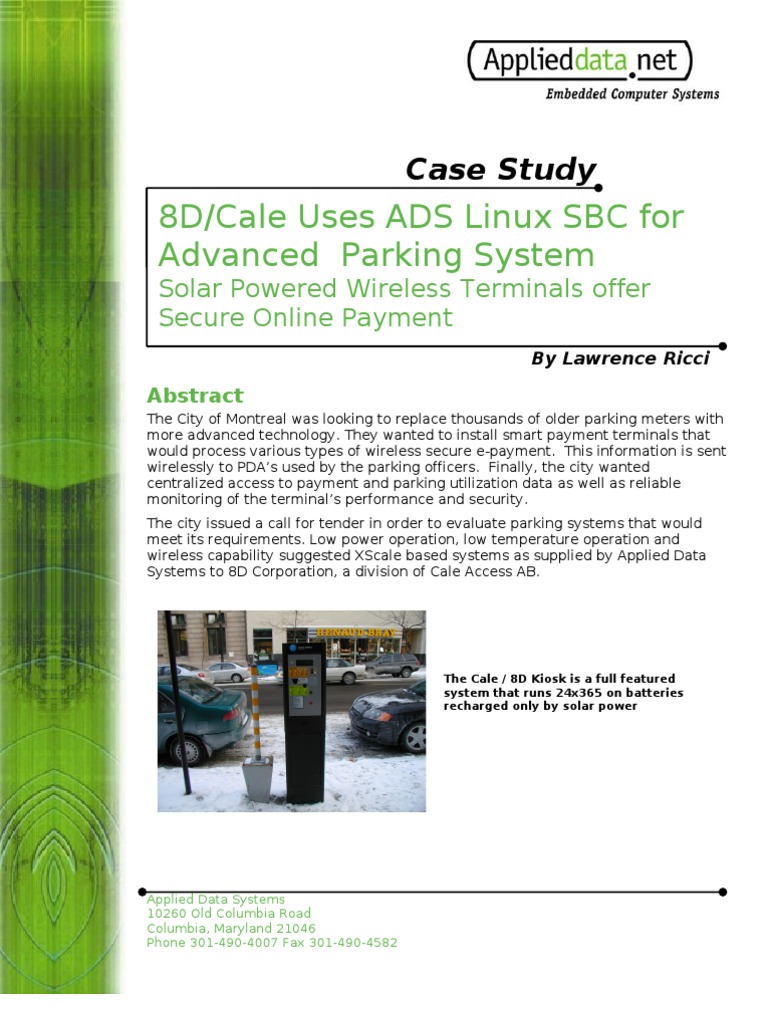 8D Case Study | PDF | Embedded System | Computer Engineering