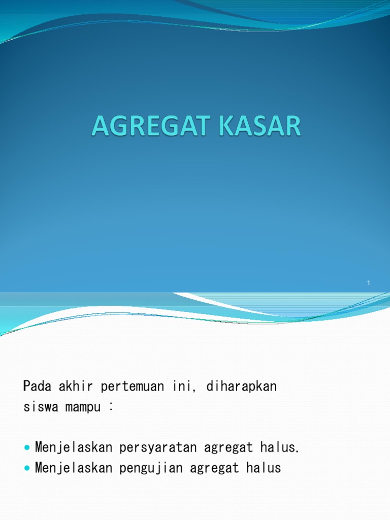 Panduan Lengkap Agregat Halus | PDF