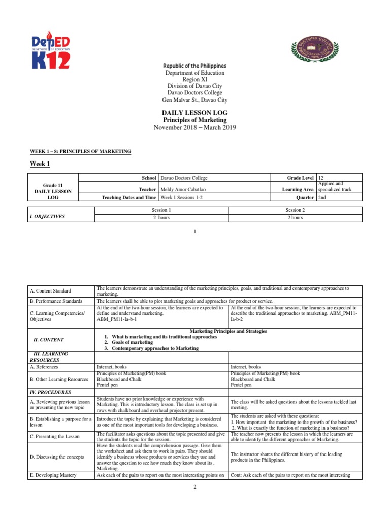 Deped-IDP PM (1dfsdf | PDF | Educational Assessment | Marketing Research