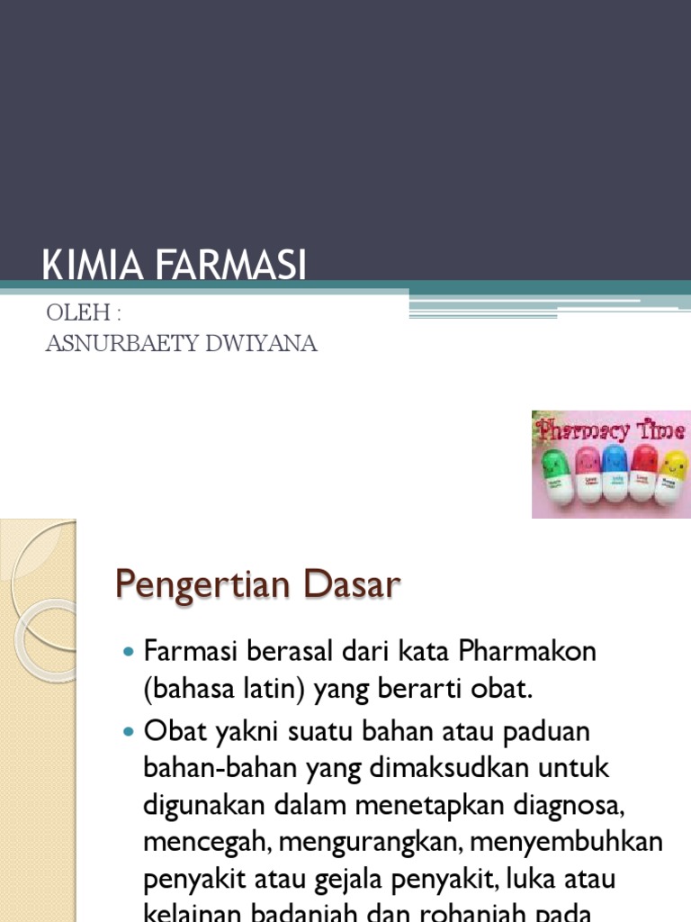 Kimia Farmasi | PDF