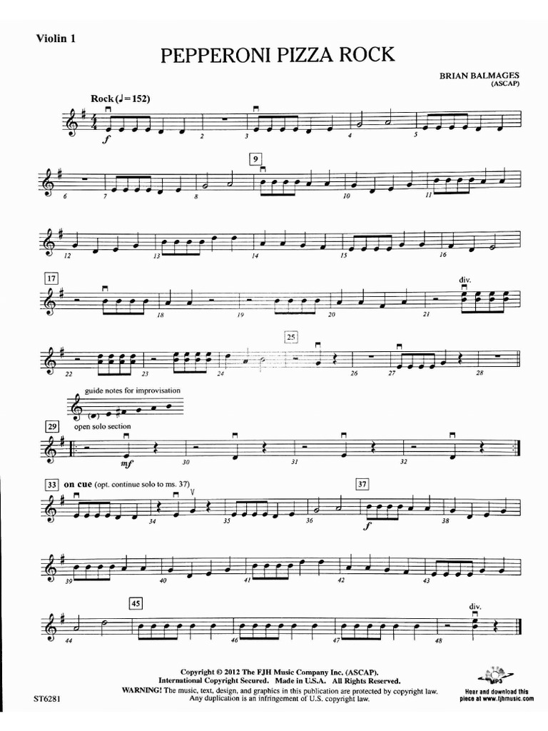 Pepperoni Pizza Rock 2017 PDF | PDF