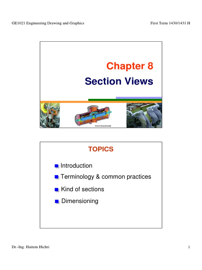 Chapter 09 Section | PDF | Drawing