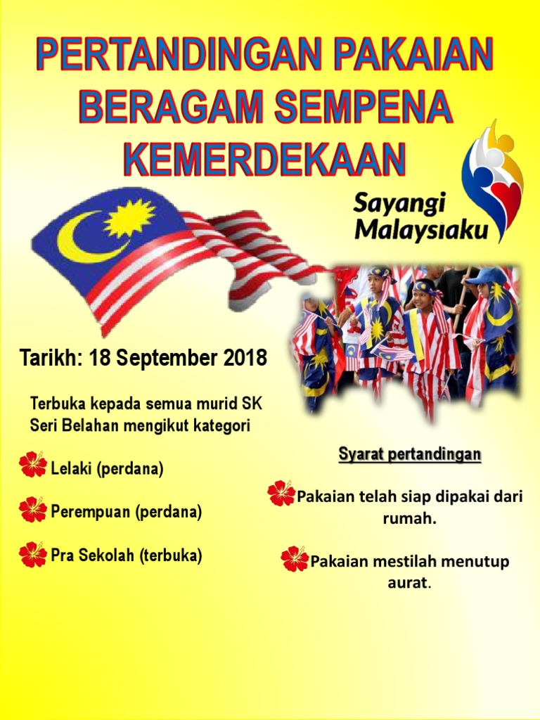 Poster Pertandingan Pakaian Beragam | PDF