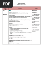 RPH Cefr | PDF | Lesson Plan | English Language